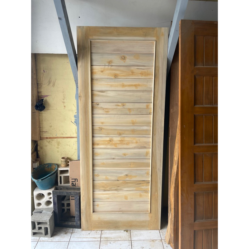 Jual PINTU MINIMALIS KAYU MANGLID | Shopee Indonesia