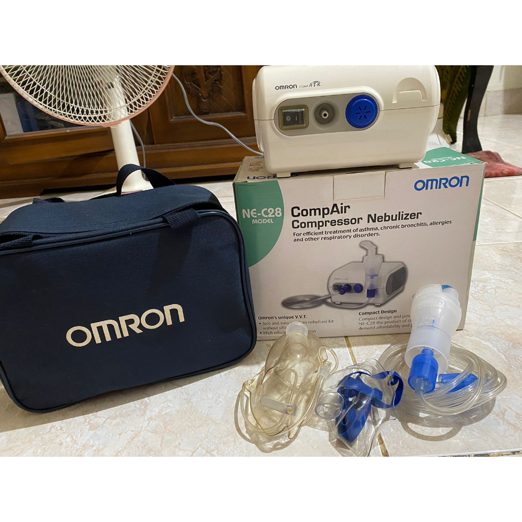 Jual Omron Compressor Nebulizer Ne-C28 | Shopee Indonesia