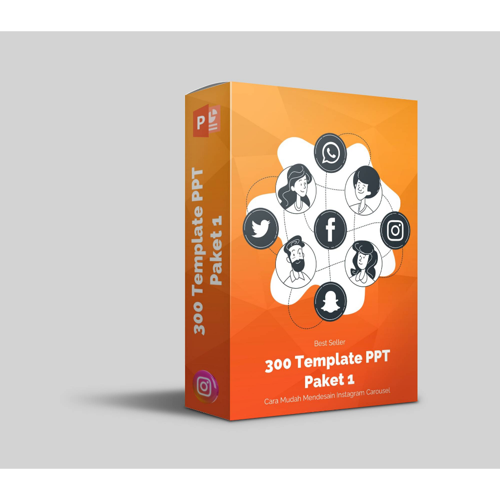 Jual 300 Template PPT Paket 1 (Instagram Carousel) | Shopee Indonesia