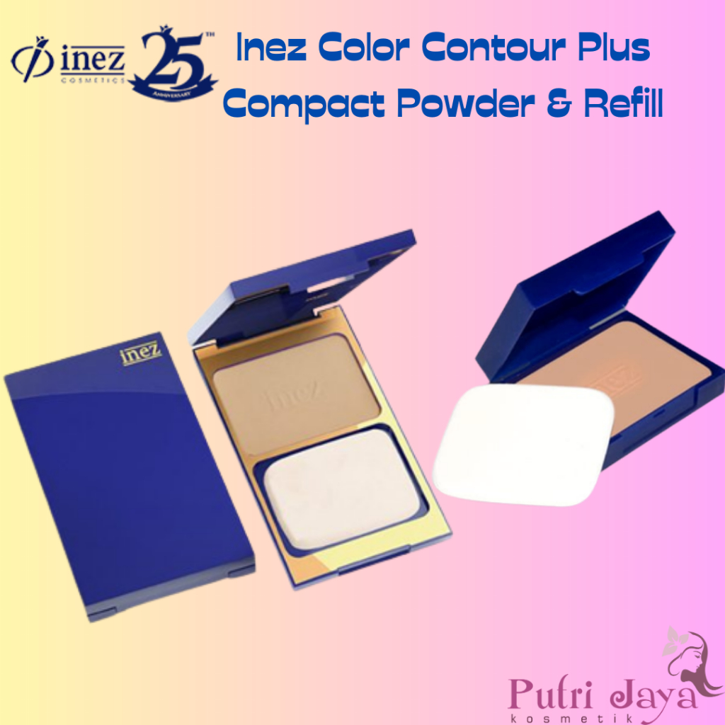 Jual INEZ COLOR CONTOUR PLUS COMPACT POWDER | REFILL COMPACT | Bedak ...