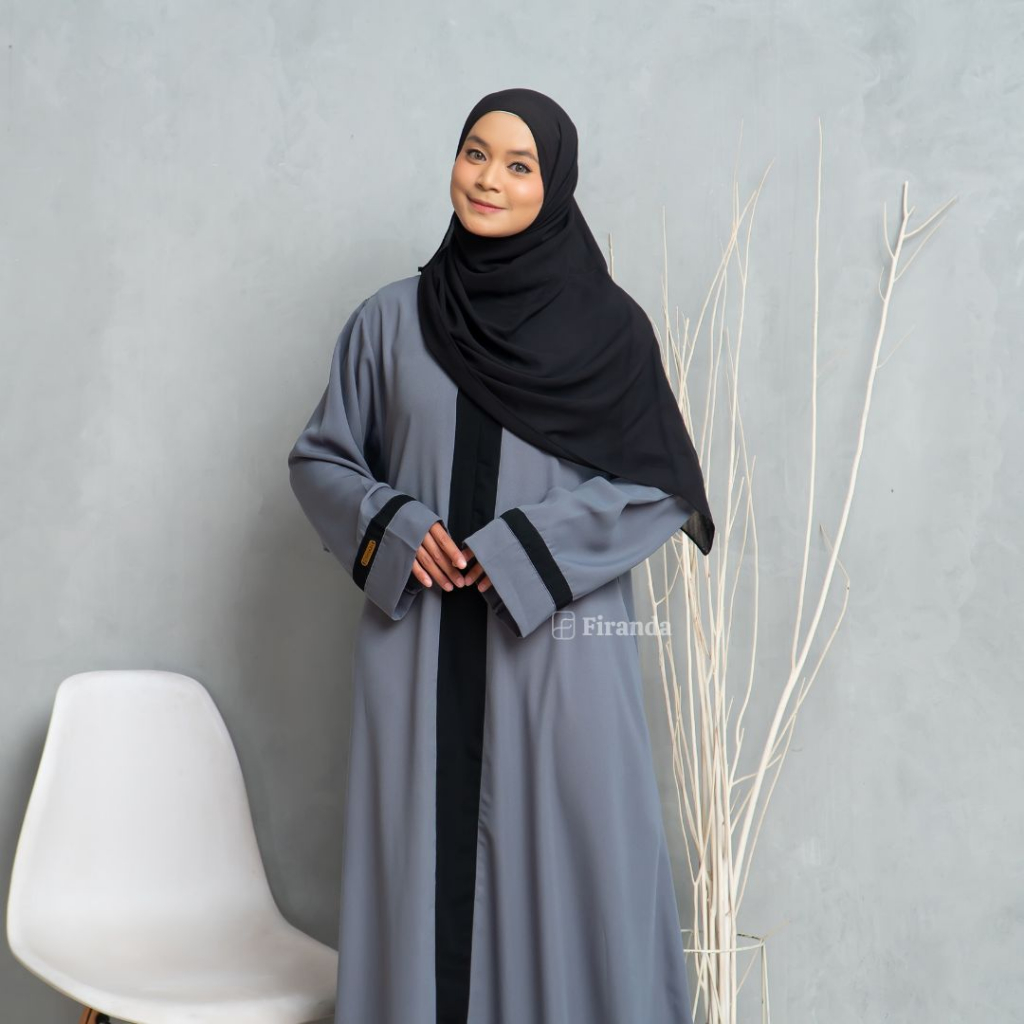 Jual Firanda Abaya Arumi - Abaya Basic Polos - Gamis Dress Syar'i | Shopee Indonesia