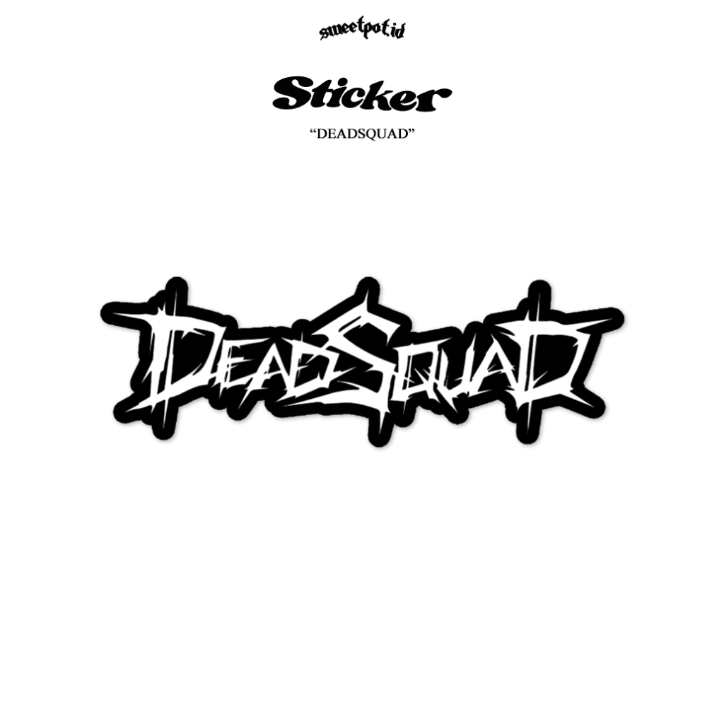 Jual (BISA COD) STICKER DEADSQUAD PACK EDITION / STICKER BIJIAN ...