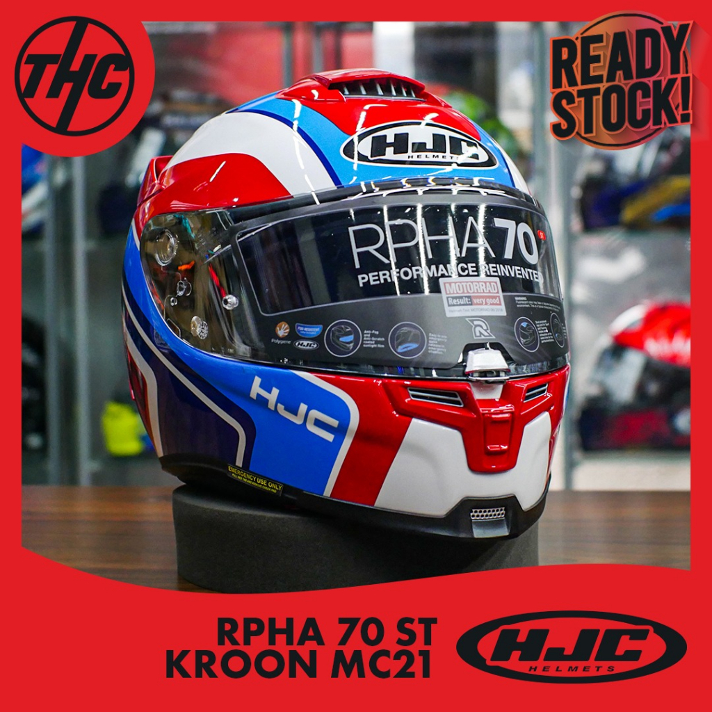 Jual HJC RPHA 70 ST KROON MC21 FULL FACE HJC | Shopee Indonesia