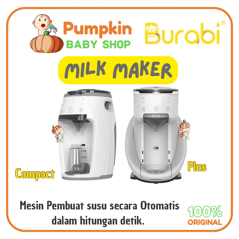 Jual BURABI Smart Formula Milk Maker / Burabi Mesin pembuat susu ...