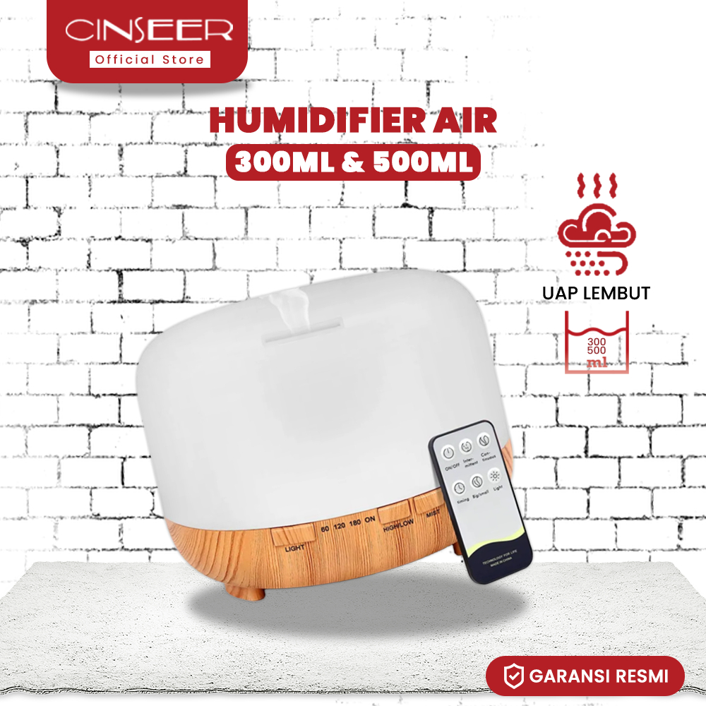 Jual CINSEER humidifier diffuser air alat aromaterapi 2 pilihan ukuran ...