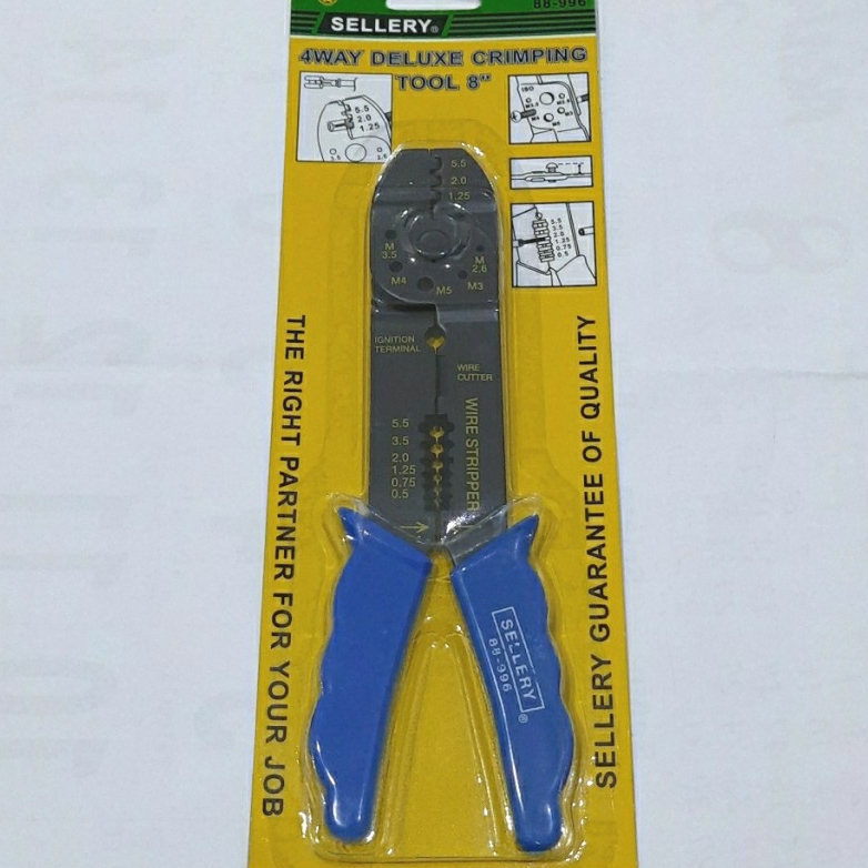 Jual SELLERY TANG SKUN KABEL / CRIMPING TOOL 8 INCI SELLERY / TANG ...