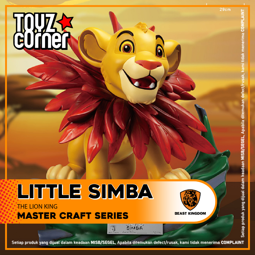 Jual Toyz Corner - Beast Kingdom Mastercraft MC-012 Little Simba | Shopee Indonesia