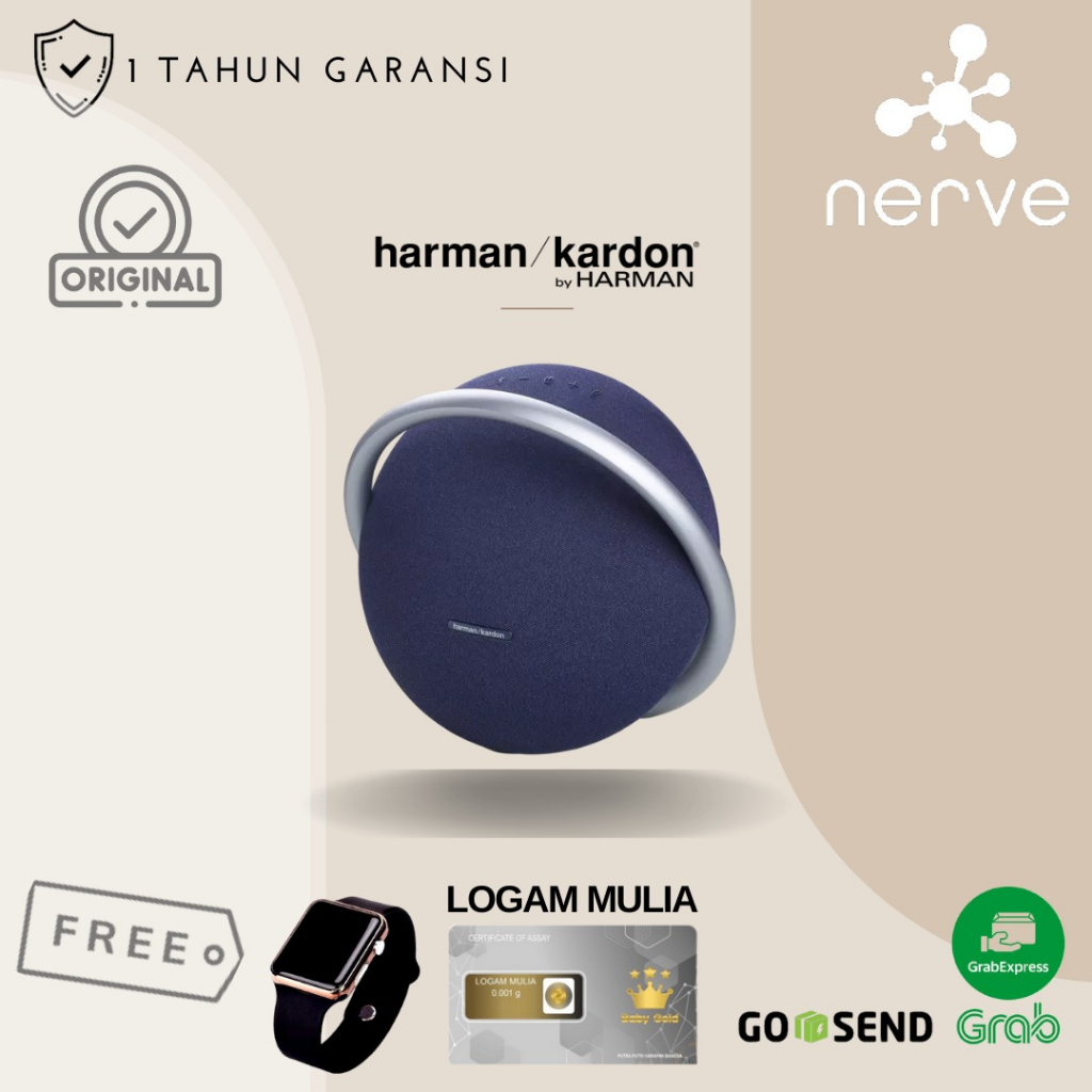 Jual Harman Kardon Onyx Studio 8 Portable Speaker Bluetooth Original ...