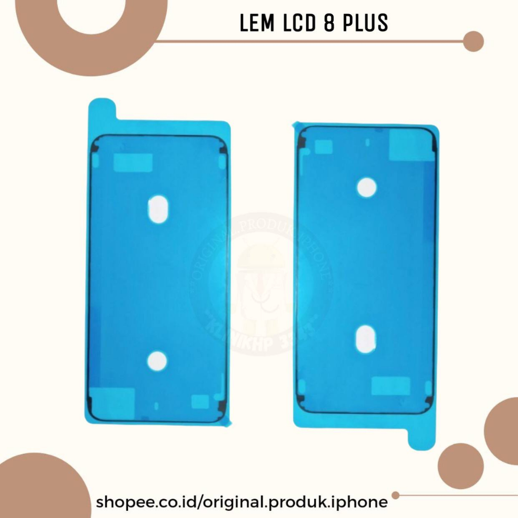 Jual STICKER LEM ADHESIVE WATERPROOF ANTI AIR FOR LCD 8 PLUS ORIGINAL ...