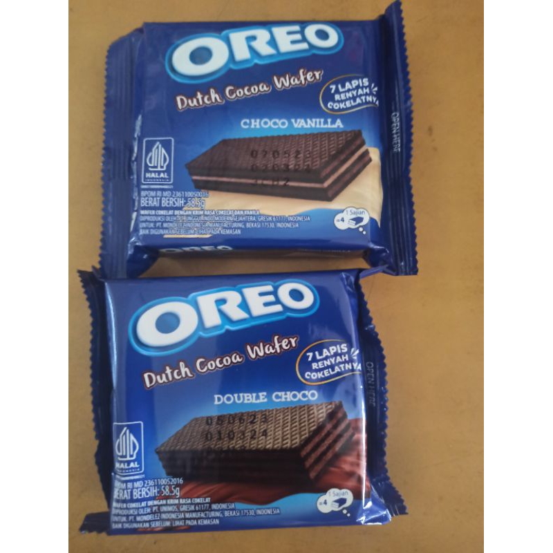 Jual Oreo Dutch Cocoa Wafer 58gr | Shopee Indonesia