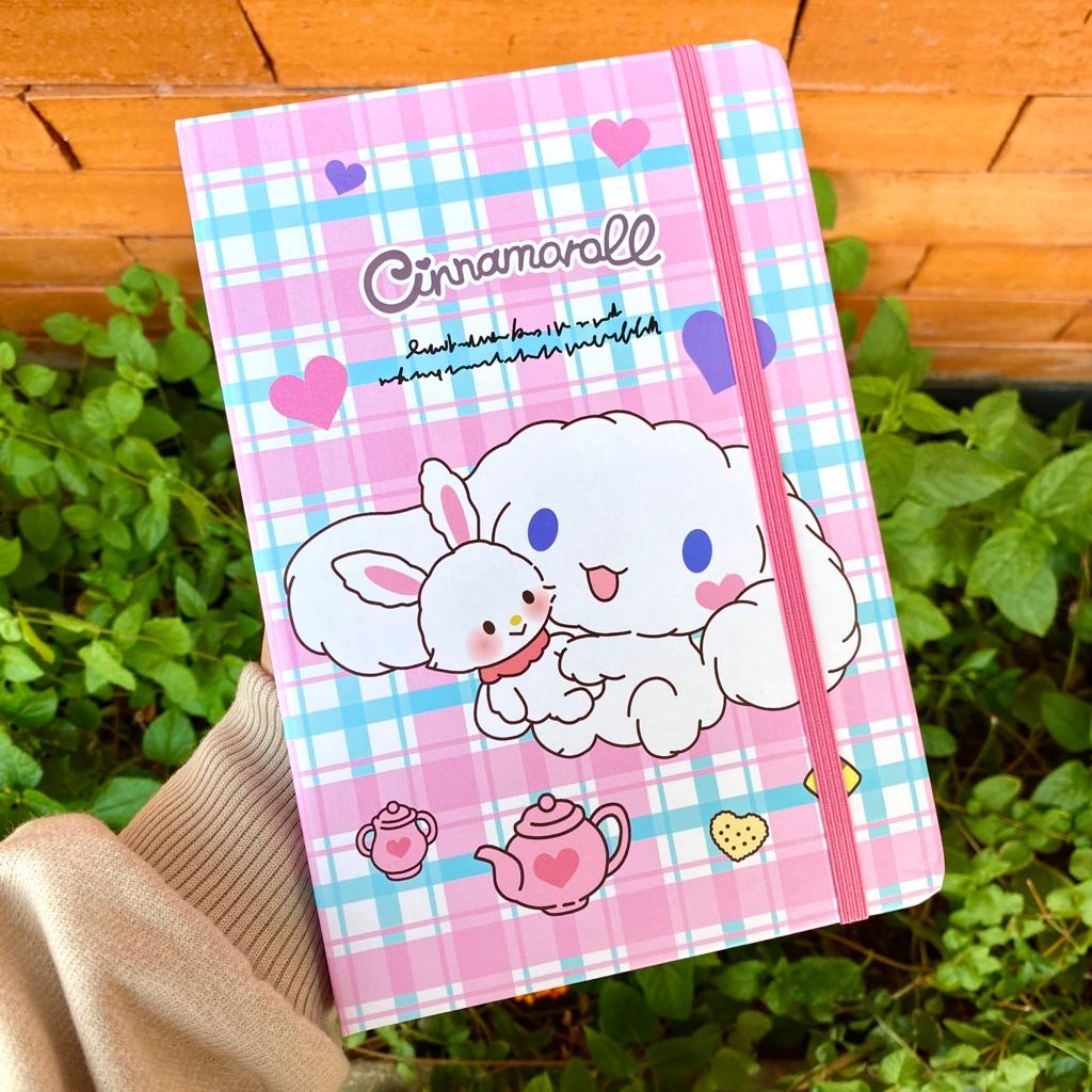 Jual Notebook Tali Sanrio Buku Tulis A5 Diary My Melody Kuromi ...