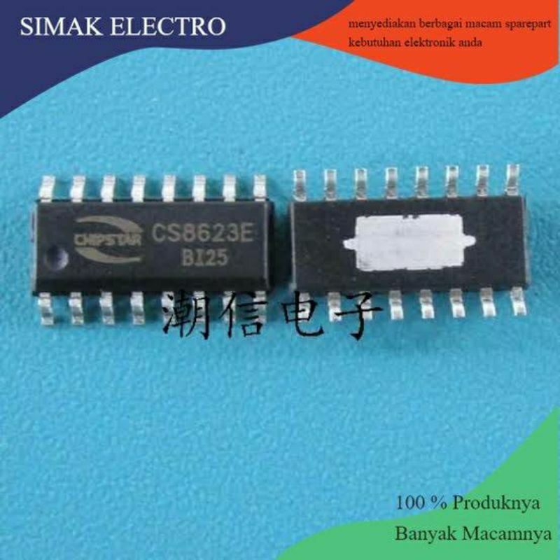 Jual CS8623E CS8623 8623E ChipStar IC Audio Amp Sop-16 Class D Mono 25W ...