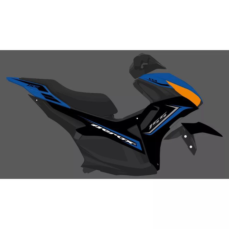 Jual STIKER STRIPING TRANSPARAN AEROX ALL NEW CONNECTED 155 SIGMA ...