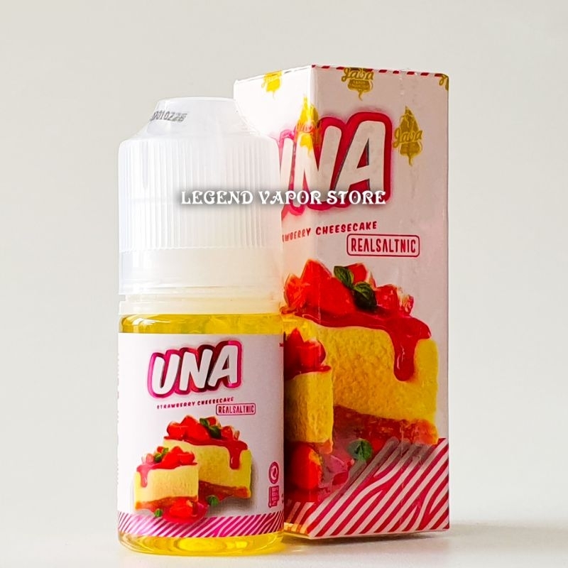 Jual SALT NIC - LIQUID UNA Strawberry Cheesecake 30ML 12MG 25MG ...
