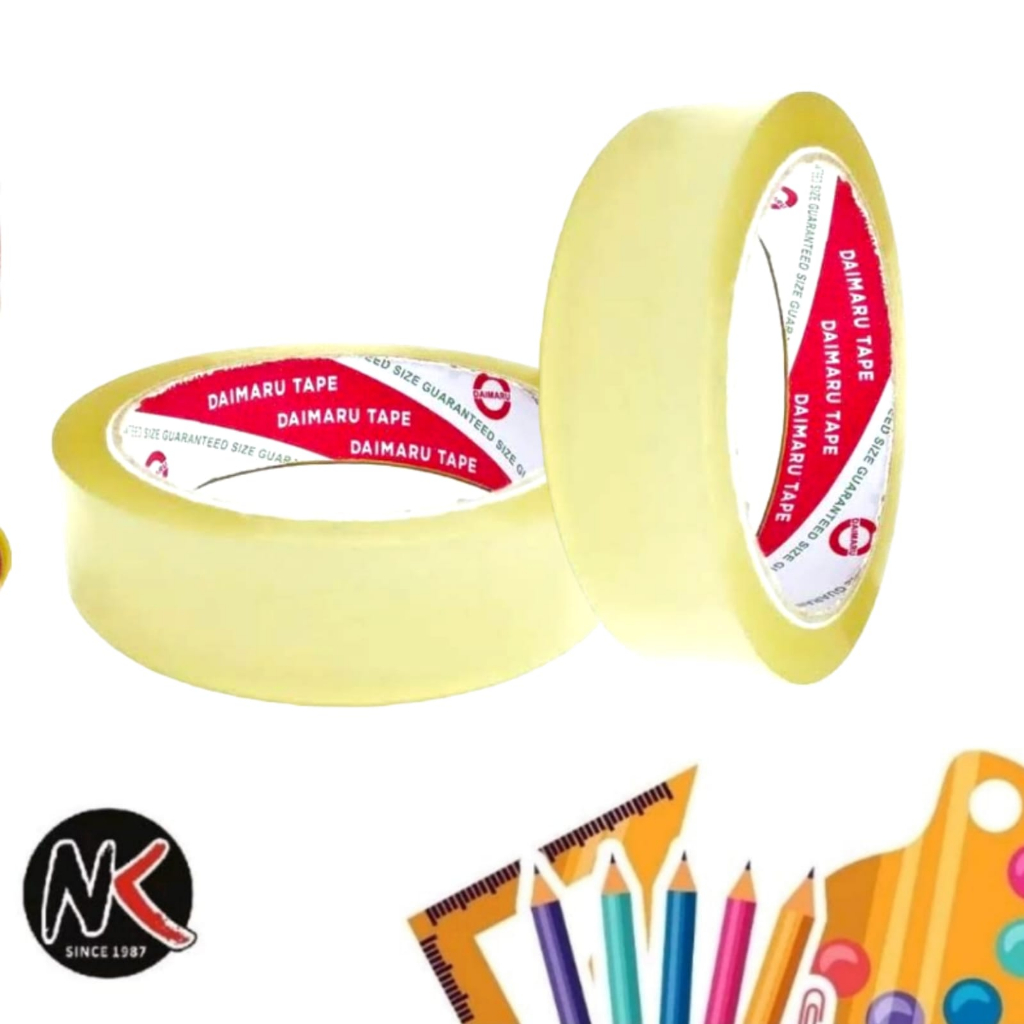 Jual Lakban bening 1inch/Plakban/Cellotape/Solatip bening/Lakban sedang ...