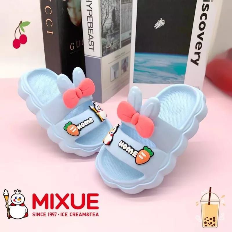 Jual Sandal Anak Perempuan MIXUE Kekinian Sandal Selop Anak Cewek ...