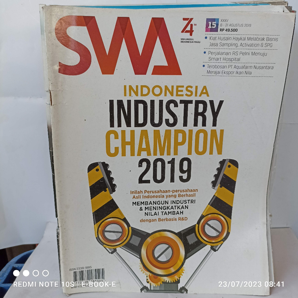 Jual majalah ekonomi bisnis Swa | Shopee Indonesia