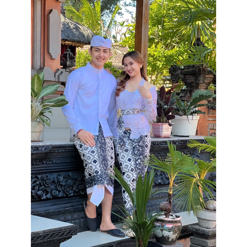 Jual WBK [COD] ||TERBARU!! Set Couple Batik Indigo Premium/Set Couple ...