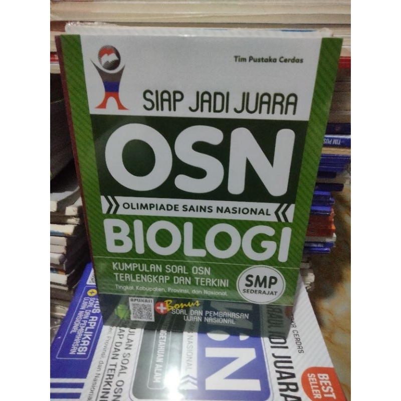 Jual Buku siap jadi juara osn biologi olimpiade sains nasional smp | Shopee Indonesia