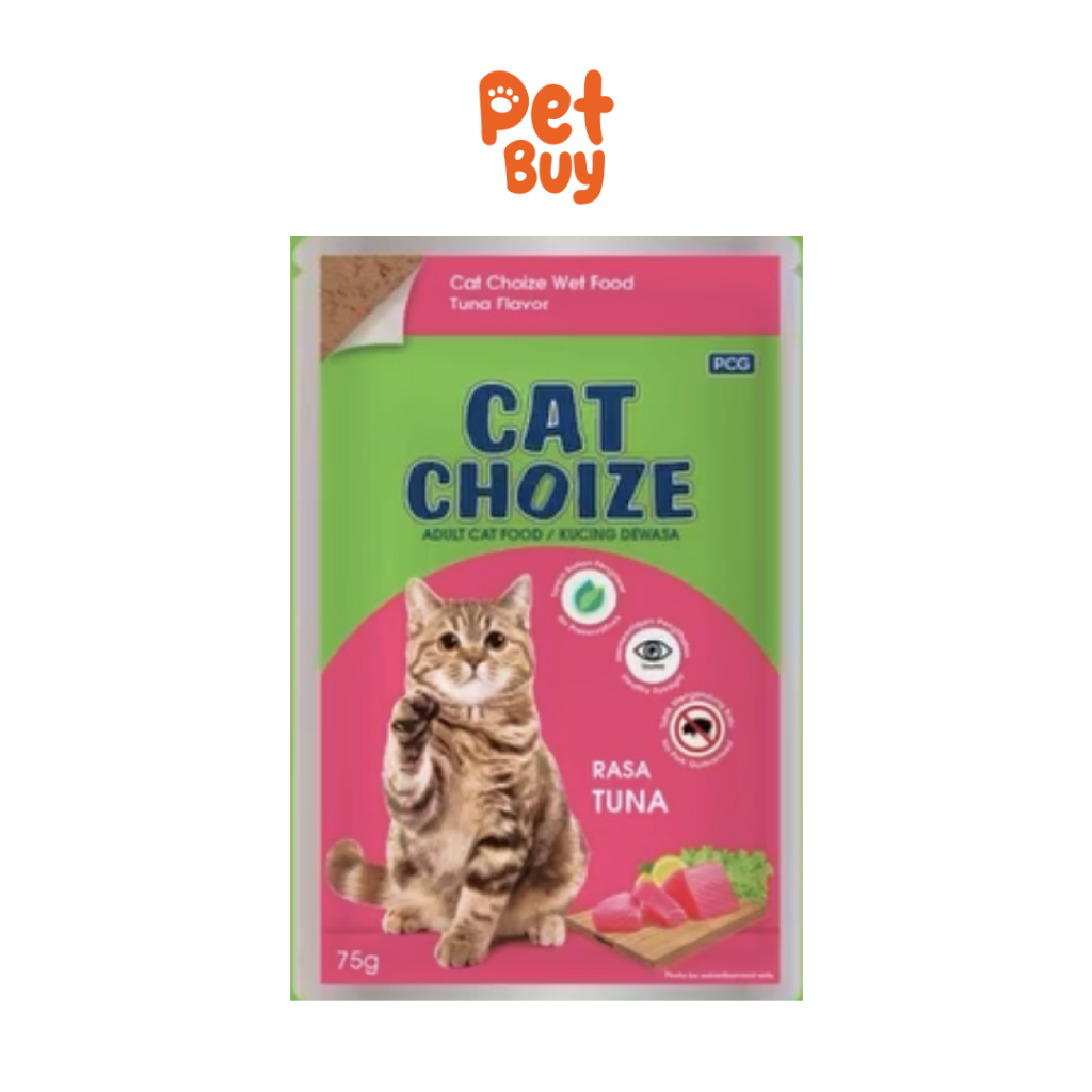 Jual Cat Choize Pouch Tuna 75 gr | Shopee Indonesia
