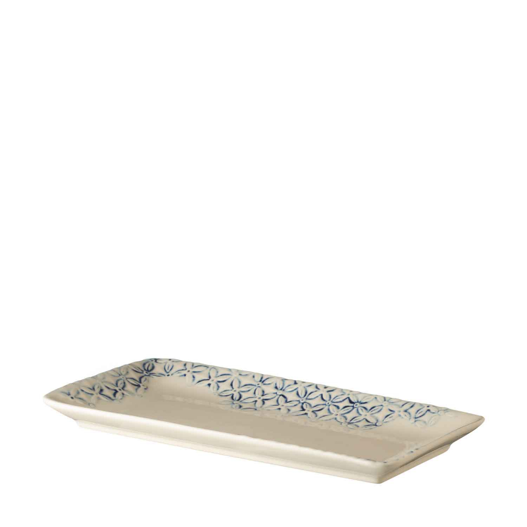 Jual Rectangular Appetizer Plate/ Piring Makan Jenggala Batik Kawung ...