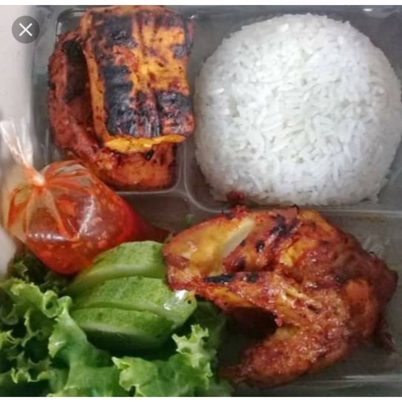 Jual Paket nasi ayam bakar (minimal 10 pax) | Shopee Indonesia
