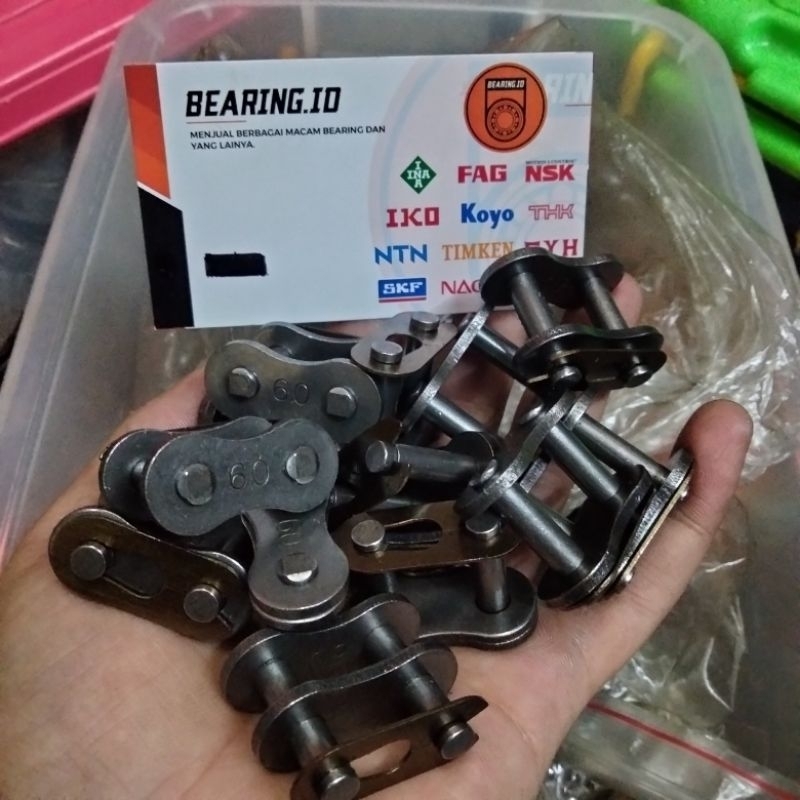 Jual CL 60-1 / CONNECTING LINK /Sambungan rantai RS 60-1 SINGLE MSK ...