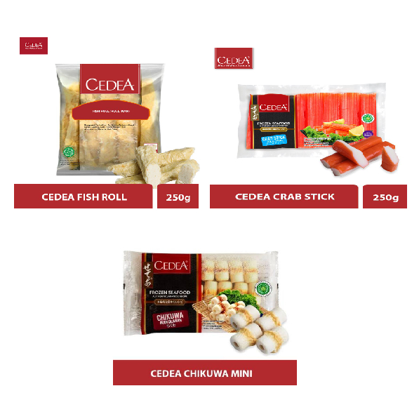 Jual Cedea Crab Stick/Chikuwa Mini/Fish Roll 250gr | Shopee Indonesia