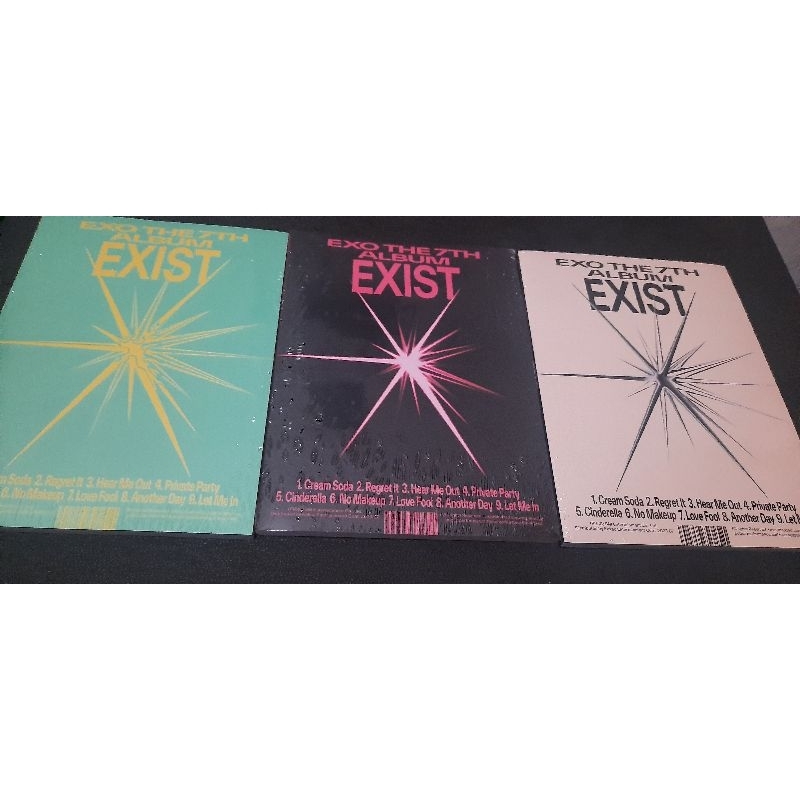 Jual ALBUM EXO EXIST TANPA POB & POSTER / READY STOK ALBUM EXO EXIST ...
