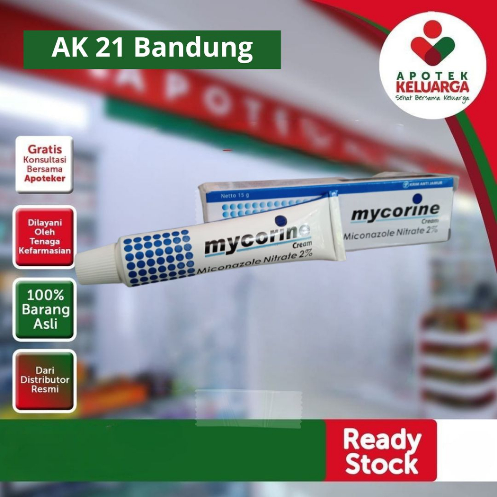 Jual Mycorine 2% Cream 15 g / Infeksi jamur pada kulit : Tinea Korporis ...