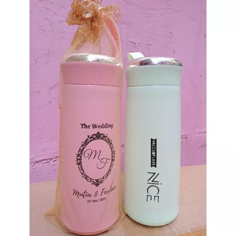 Jual Souvenir botol tumbler nice 420ml custom sablon kemas tile ...