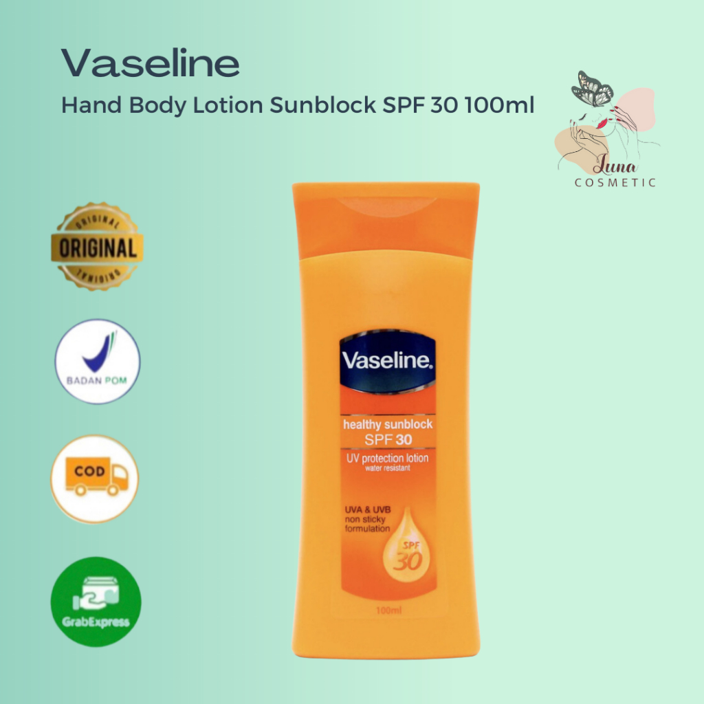 Jual Vaseline Healthy Sun Block Spf 30 | Shopee Indonesia