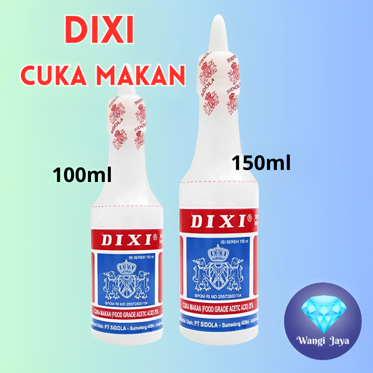 Jual DIXI CUKA MAKAN KEMASAN BOTOL 100ML / CUKA BAKSO 150ML | Shopee Indonesia