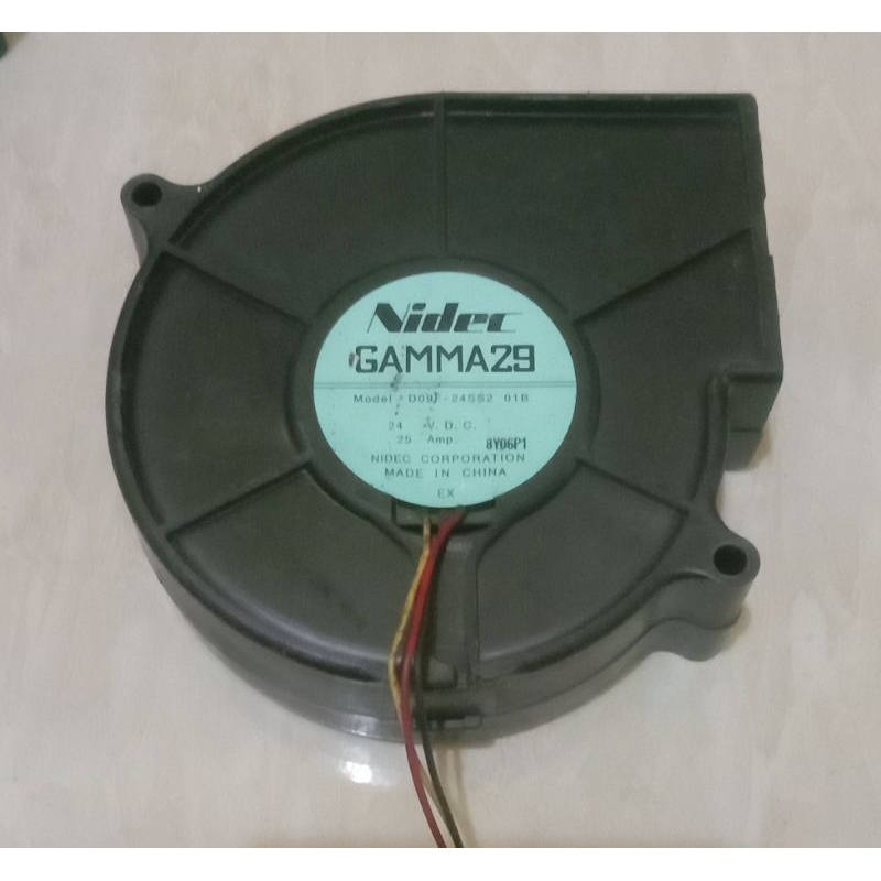 Jual Kipas Keong Nides 24V 25A model D09F-24SS2 01B kondisi normal siap pakai | Shopee Indonesia