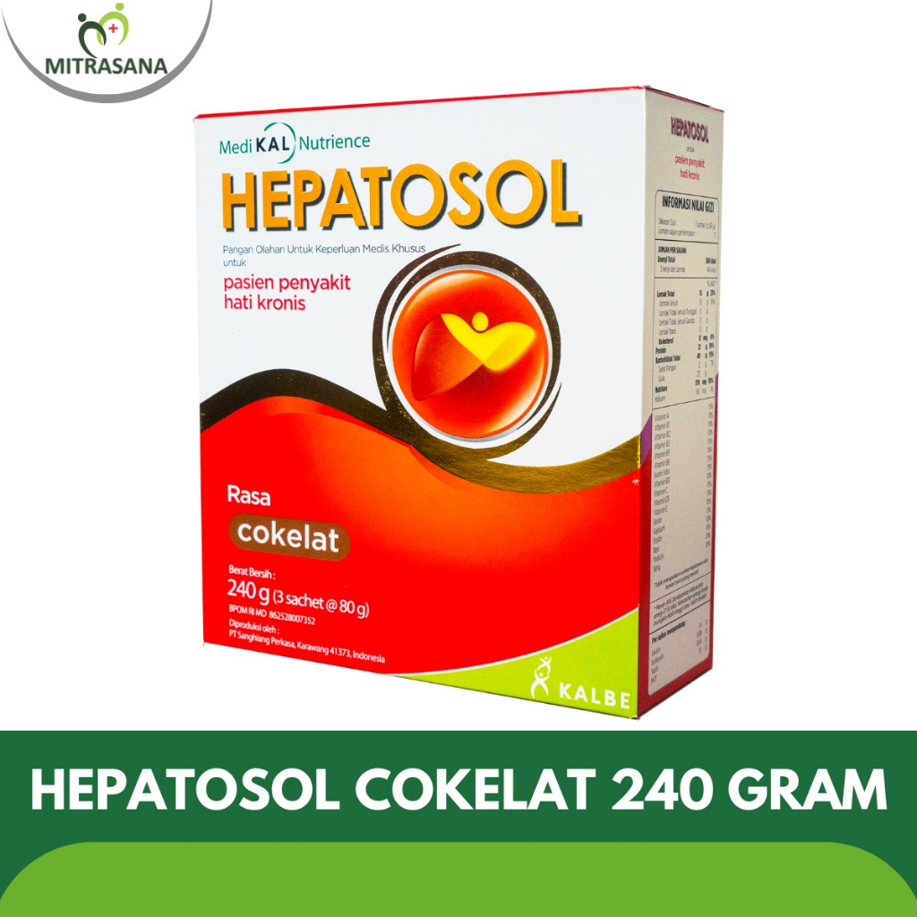 Jual Hepatosol 240gr - makan diet khusus yang diformulasikan khusus ...