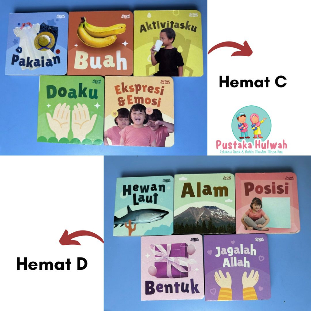 Jual Perpustakaan Pertamaku (Buku Bayi mulai usia 0+) Books Edukasi ...