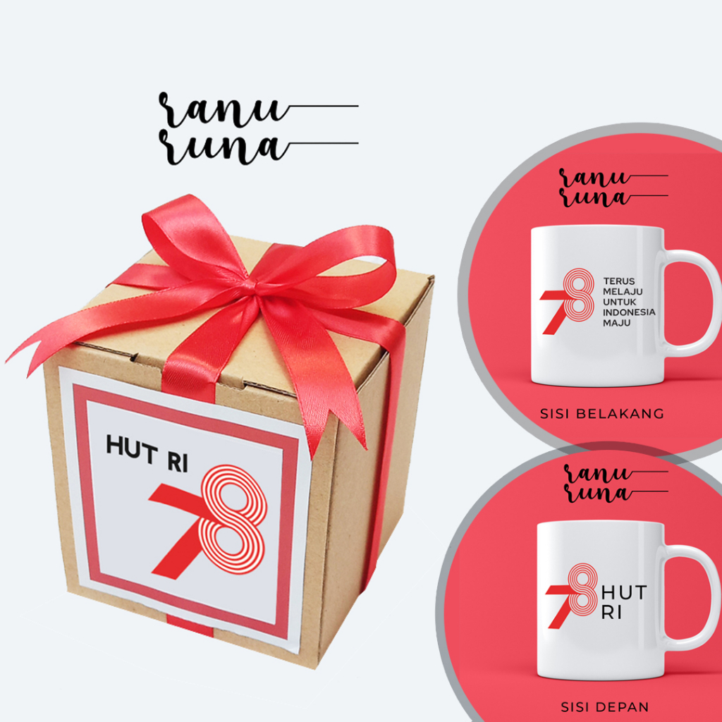 Jual Mug HUT RI 78 Edisi Spesial Untuk Merchandise Souvenir Hadiah Lomba 17 Agustus 2023 ...