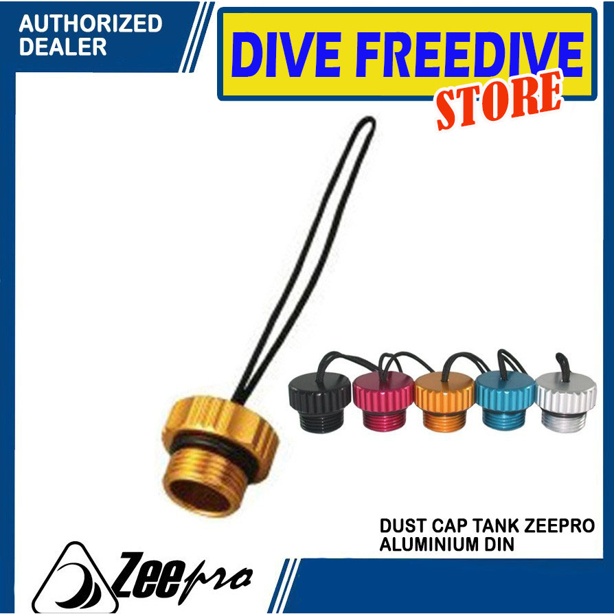 Jual Dust Cap Cover Zeepro Tank Aluminium DIN Penutup Kepala Head Tank ...