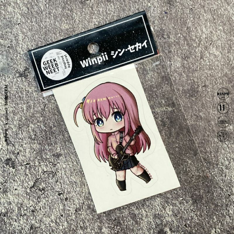 Jual Stiker / Sticker Hitori Gotoh Anime Bocchi The Rock | Shopee Indonesia