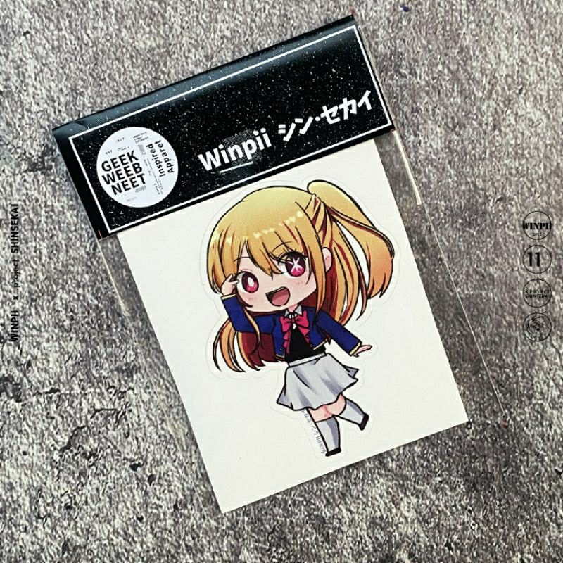 Jual Stiker / Sticker Ruby Hoshino Anime Oshi No Ko | Shopee Indonesia