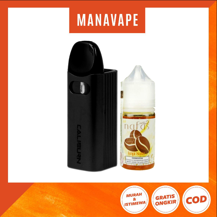 Jual UWELL CALIBURN AZ3 POD AUTHENTIC + LIQUID NAFAS PODS FRIENDLY 30ML ...