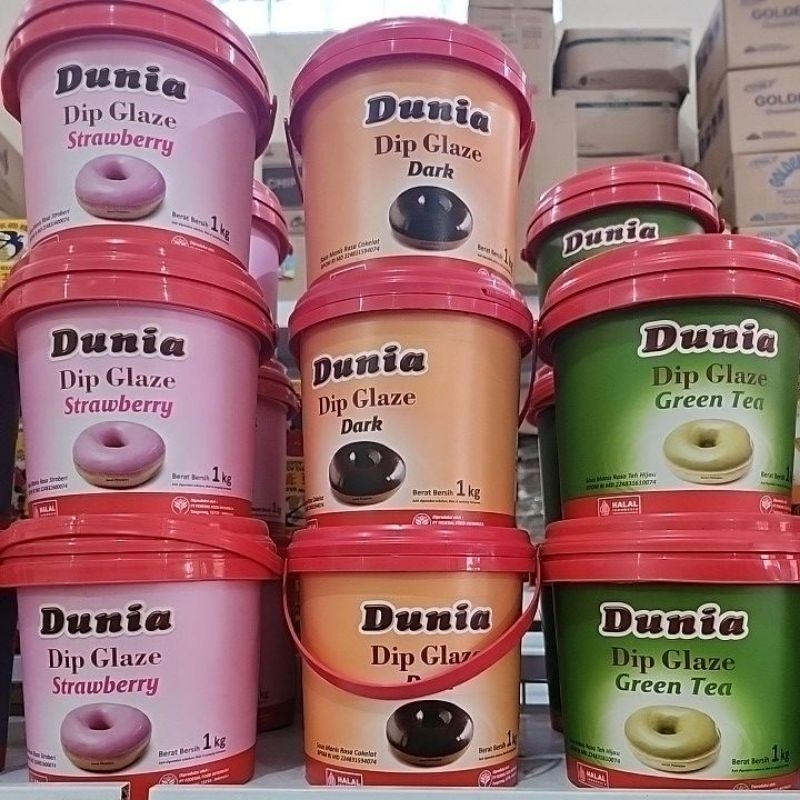 Jual DUNIA GLAZE EKONOMIS 1KG | Shopee Indonesia