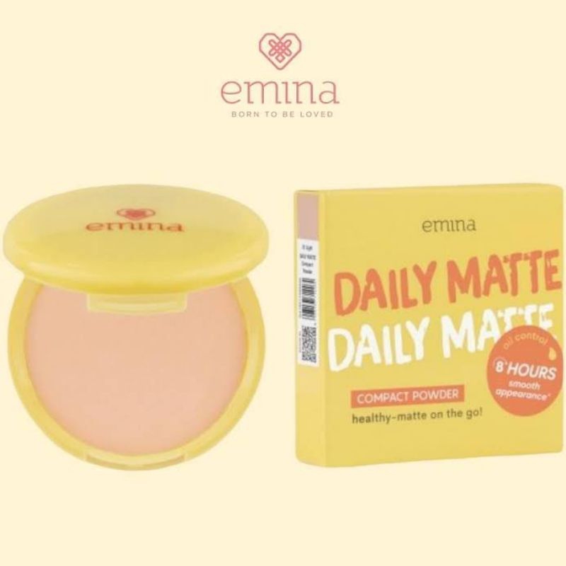 Jual Emina Daily Matte Compact Powder | Shopee Indonesia