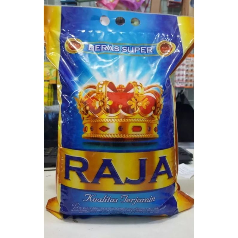 Jual BERAS RAJA BIRU 5KG | Shopee Indonesia