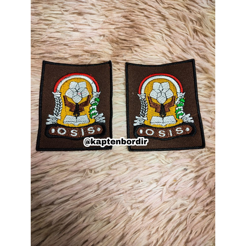 Jual Patch Logo OSIS SMA, Bordir Logo OSIS SMA,Atribut sekolah | Shopee ...