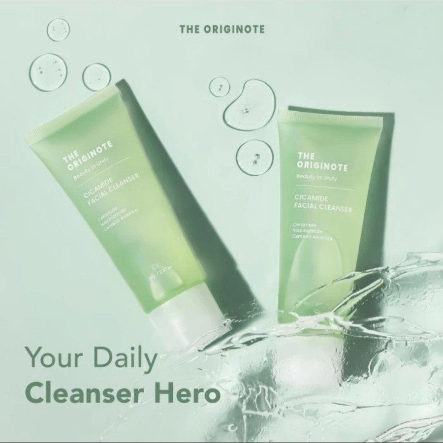 Jual The Originote Cicamide Facial Cleanser - Face Wash Facial Wash ...