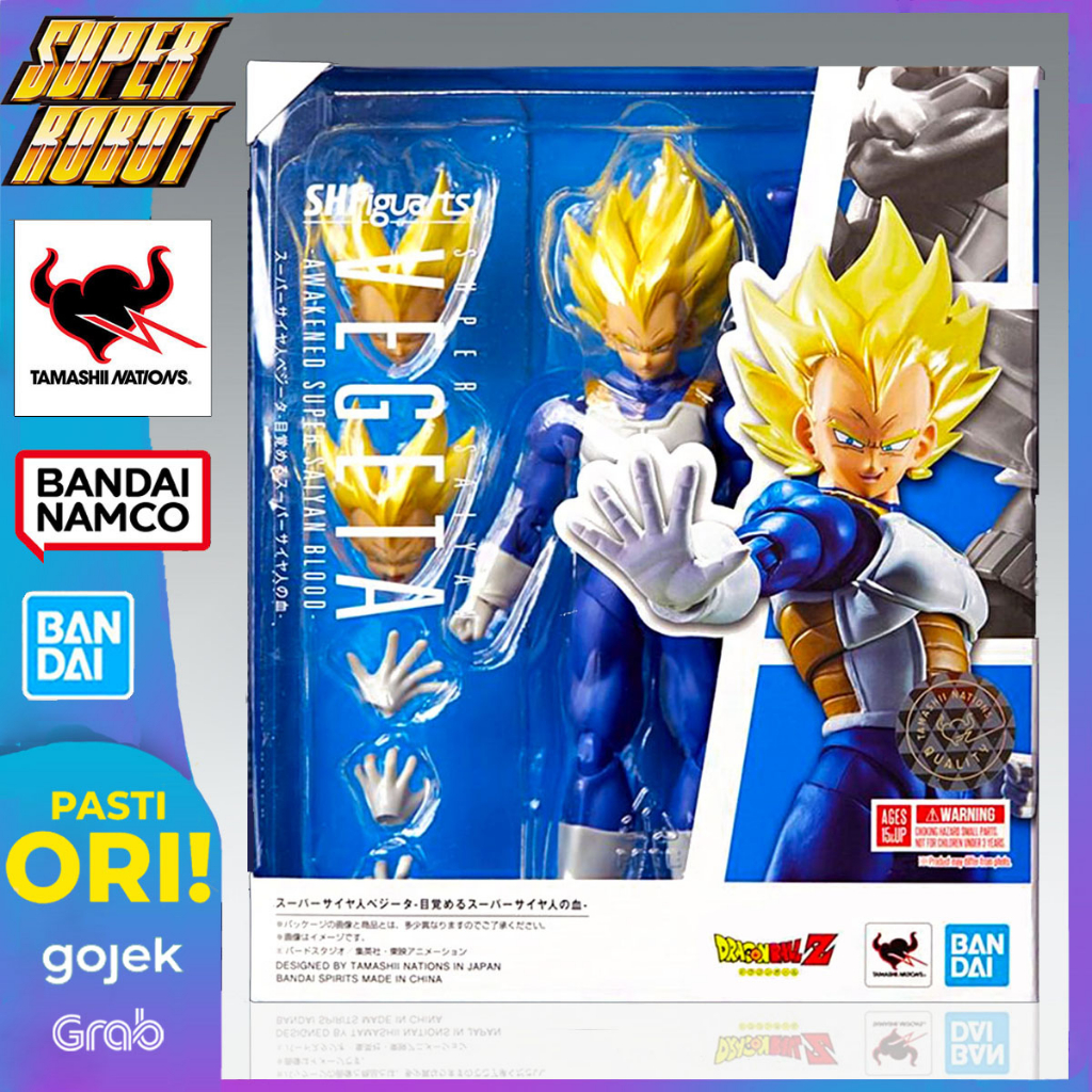 Jual BANDAI SHF Super Saiyan Vegeta Awakened Super Saiyan Blood - SHFiguarts Dragon Ball Z ...