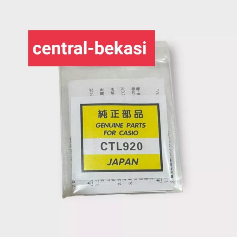 Jual FOR CASIO CTL 920 BATERAI JAM CASIO CTL 920 ORIGINAL JAPAN ...