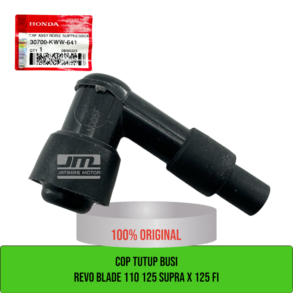 Jual Cop tutup busi revo blade 110 125 supra x helm in fi 30700-KWW-641 ...