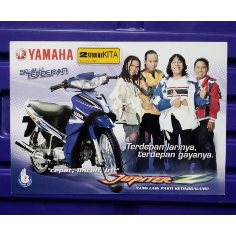 Jual BROSUR YAMAHA JUPITER Z 2005 (FLYER) | Shopee Indonesia